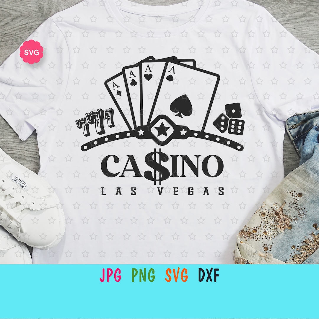Casino Las Vegas Svg for Cricut, Playing Card Svg, Jackpot Vibes Svg ...