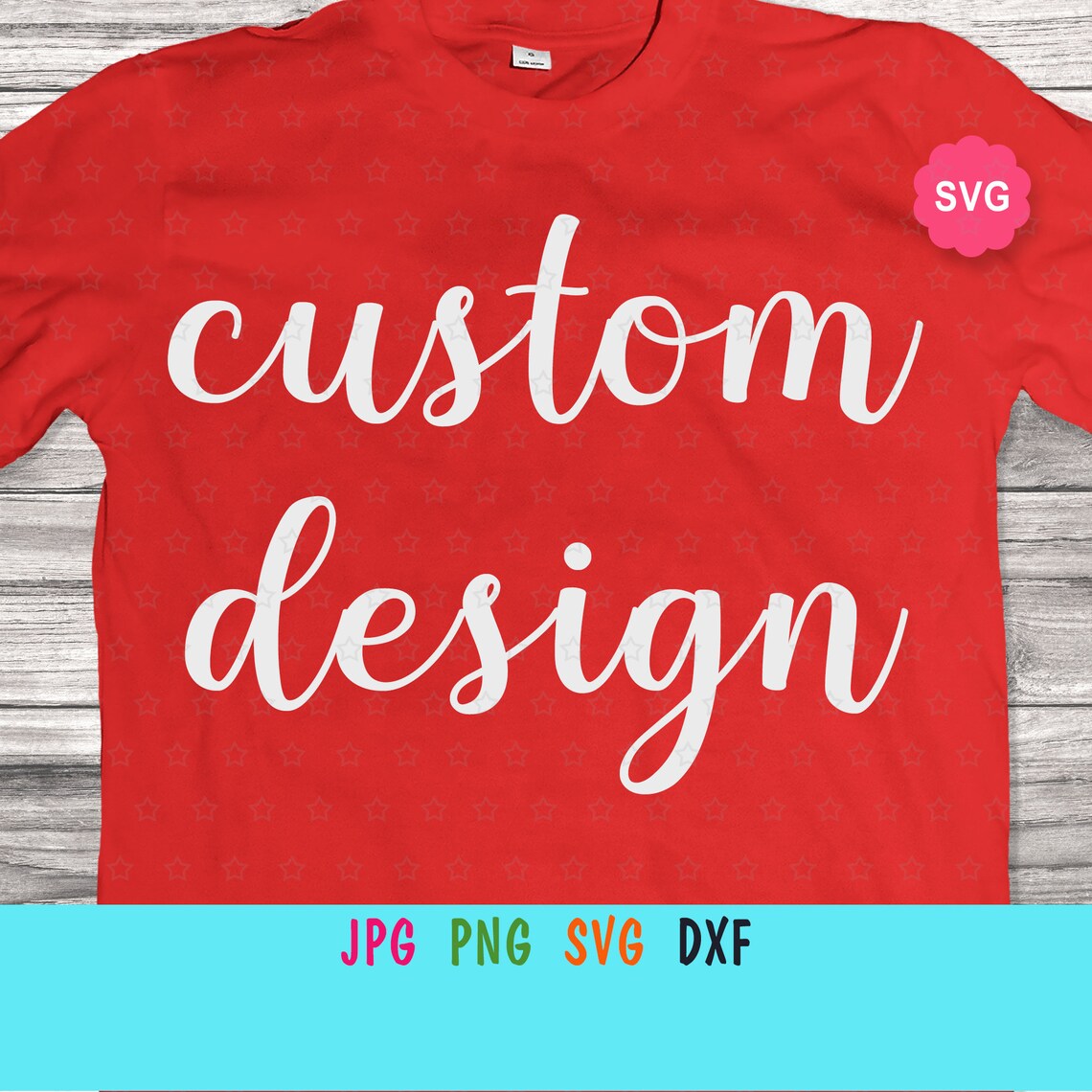 Custom Design SVG for Cricut SVG T-shirt Printing Project - Etsy