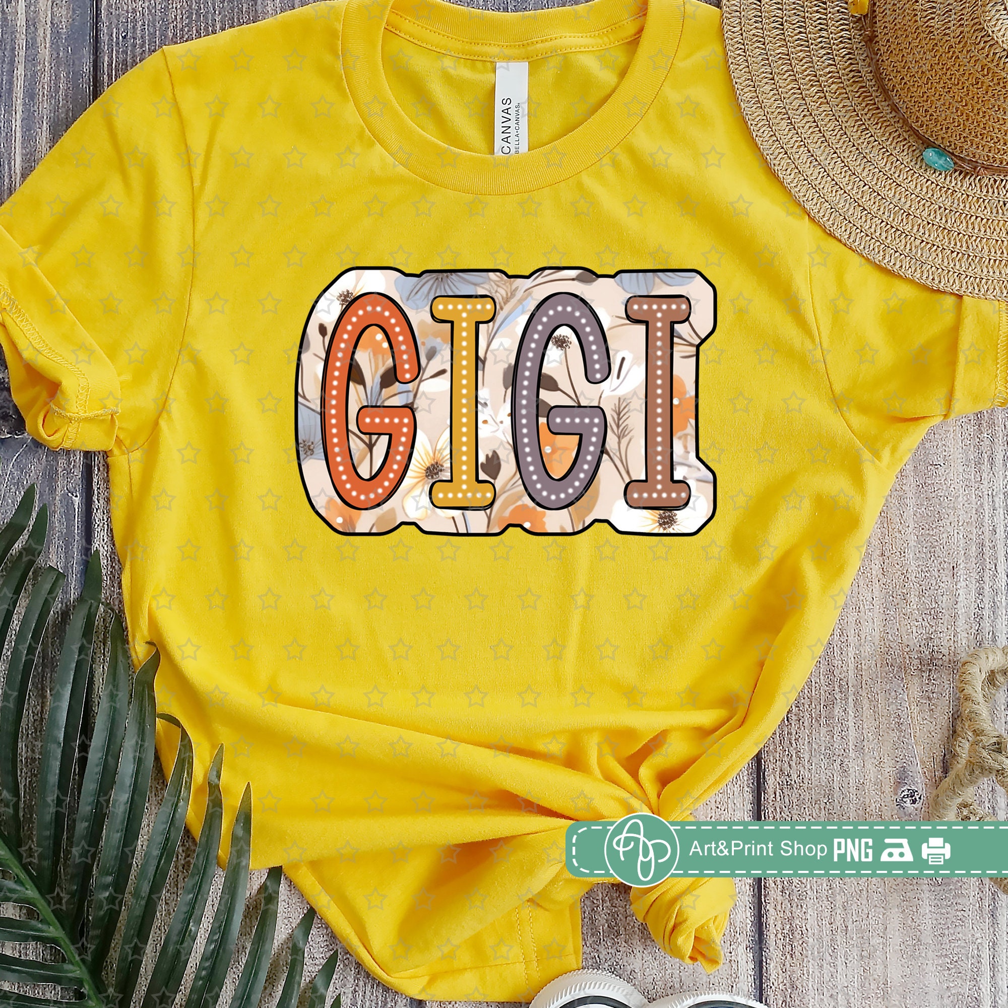 Gigi png d'automne, png d'automne, png gigi floral, png de griffonnage ...