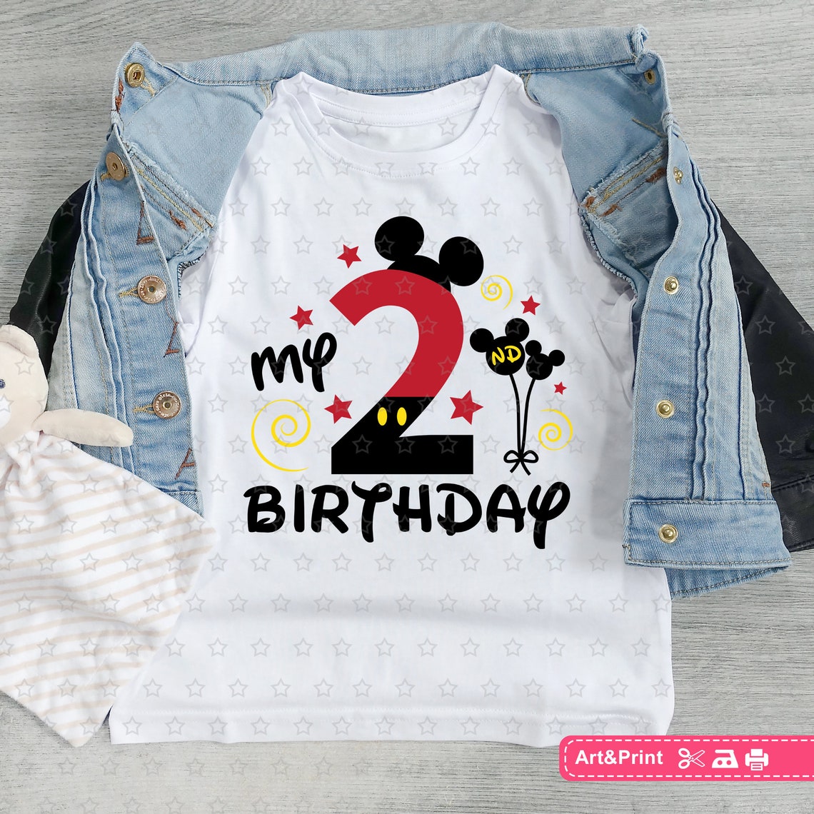 My 2nd Birthday Svg for Cricut, Birthday Boy Svg, Mouse Birthday Svg ...