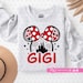 Mouse Gigi Svg for Cricut, Birthday Gigi Svg, Mouse Ears Svg, Gigi Svg ...