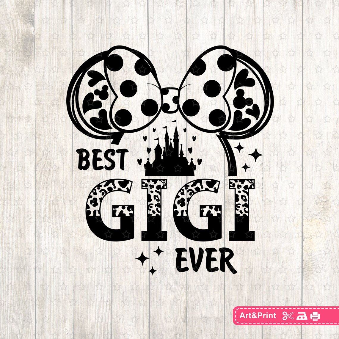 Mouse Best Gigi Ever Svg for Cricut, Happy Mothers Day Print for T ...