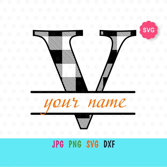 Paper, Party & Kids Papercraft Split font monogram for name design ...