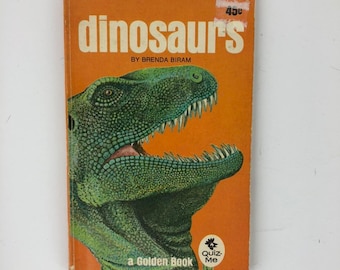 Dinosaurs book | Etsy