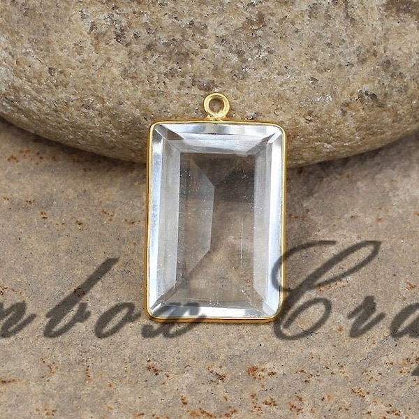 Rectangle Crystal - Etsy