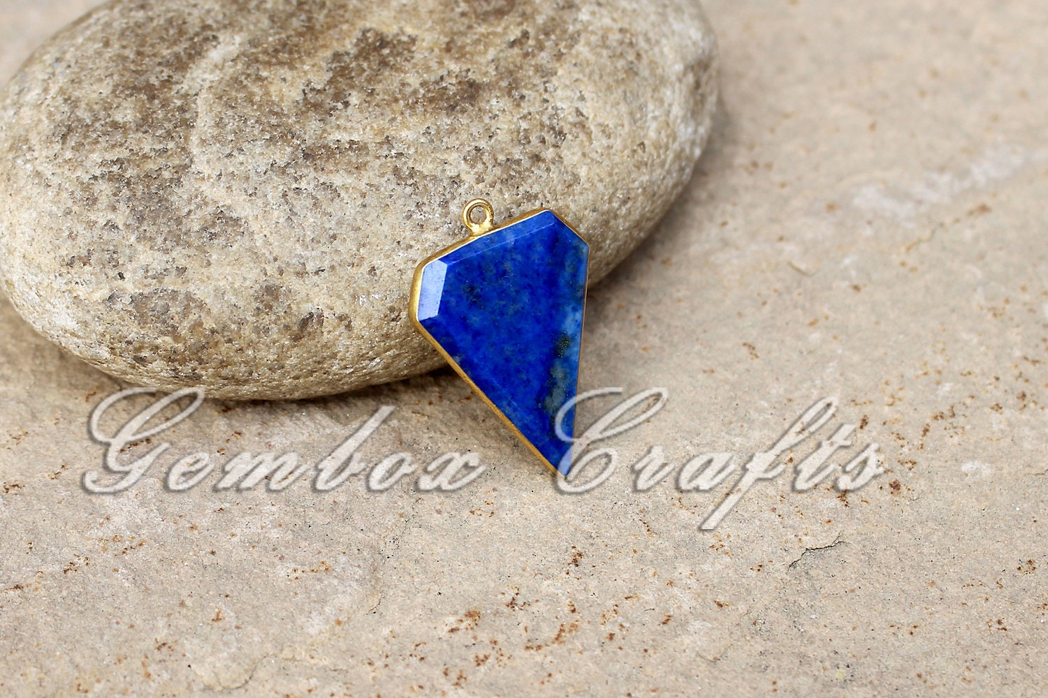 Natural Lapis Lazuli Arrowhead Emerald Cut 925 Sterling Silver | Etsy