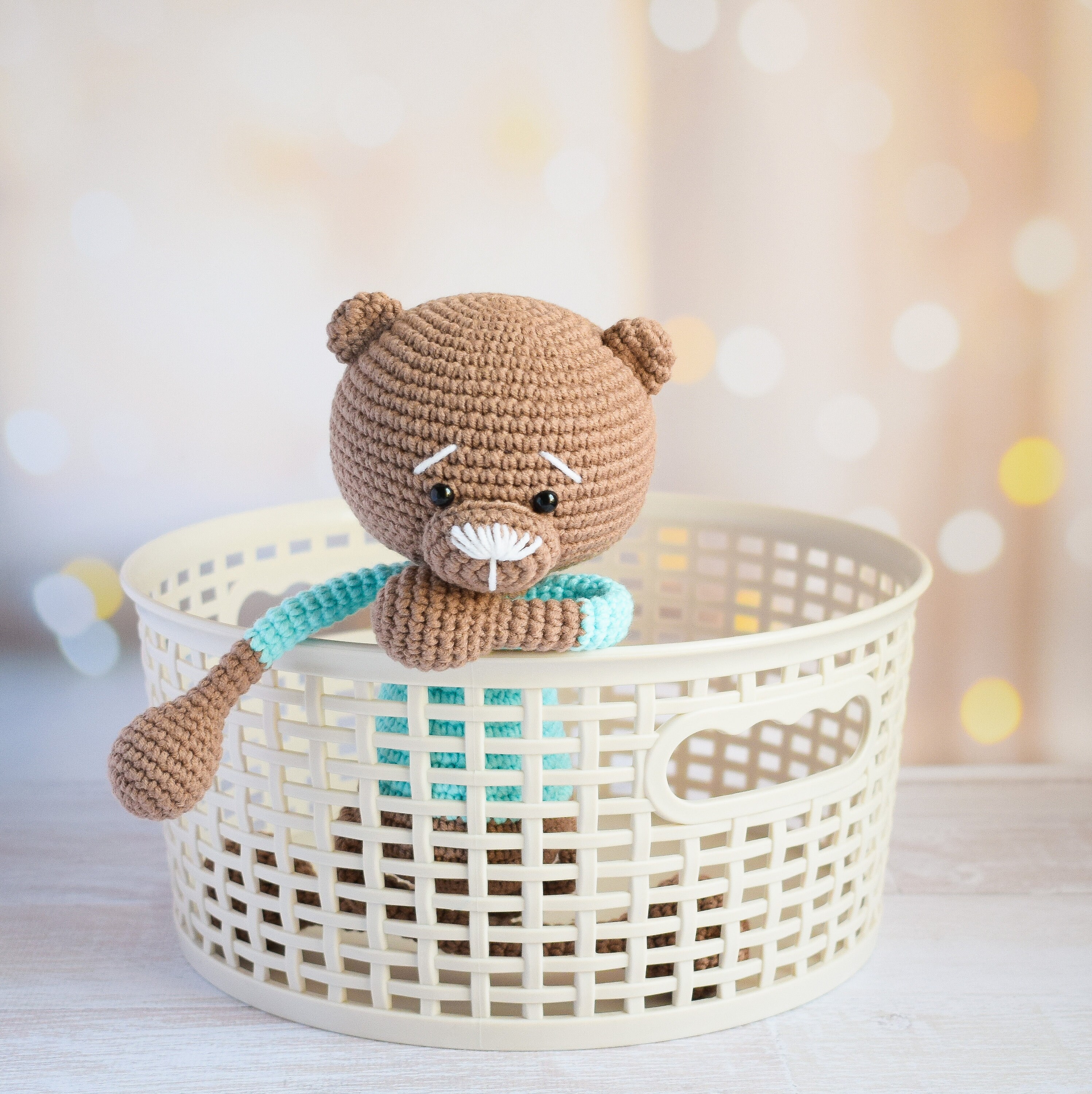 Easy Pattern Crochet Bear With Long Legs Amigurumi Toy Bear PDF Crochet ...