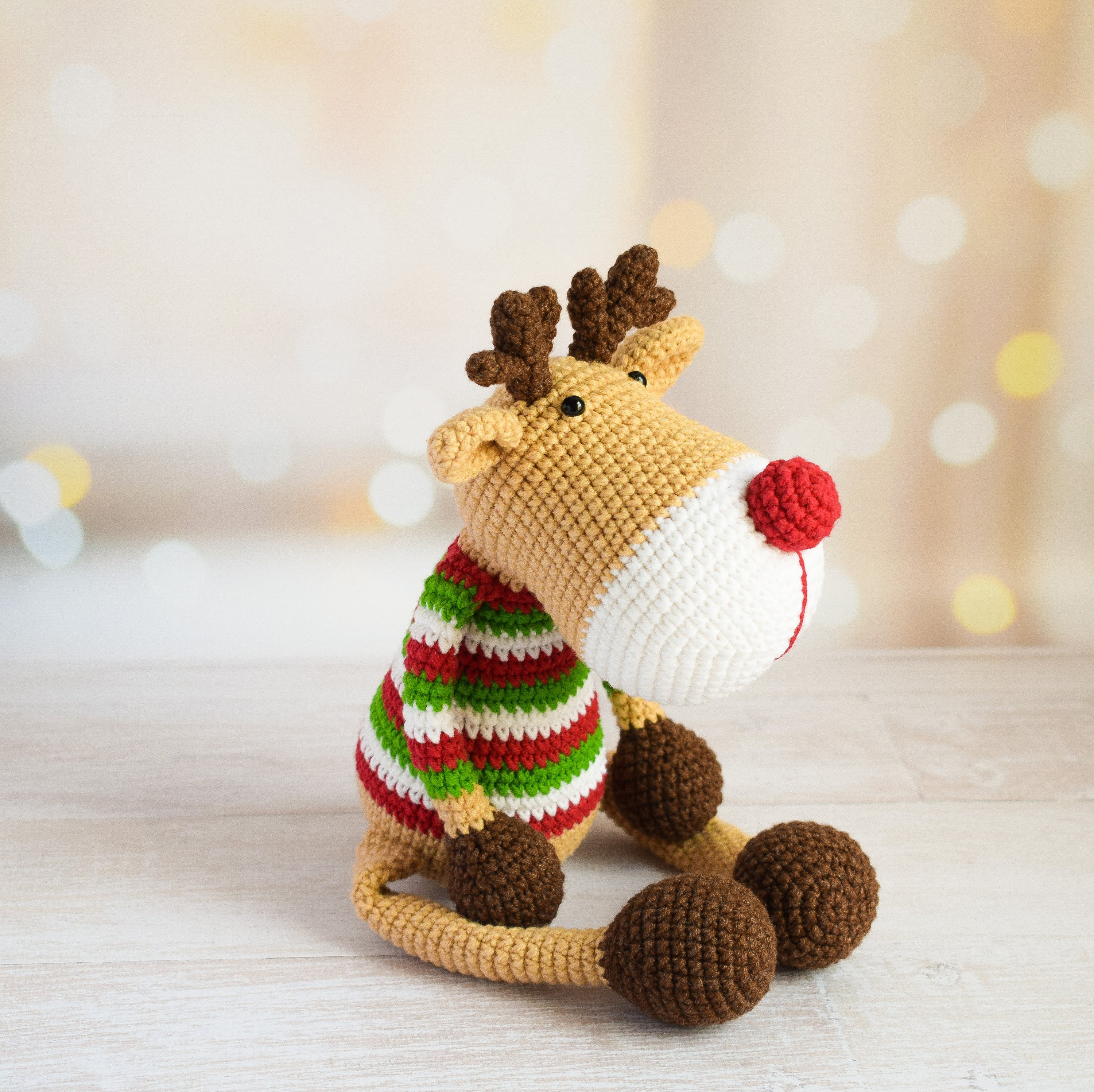 EASY PATTERN 3 IN 1 Christmas Toys Set. Crochet Christmas Elf With Long ...
