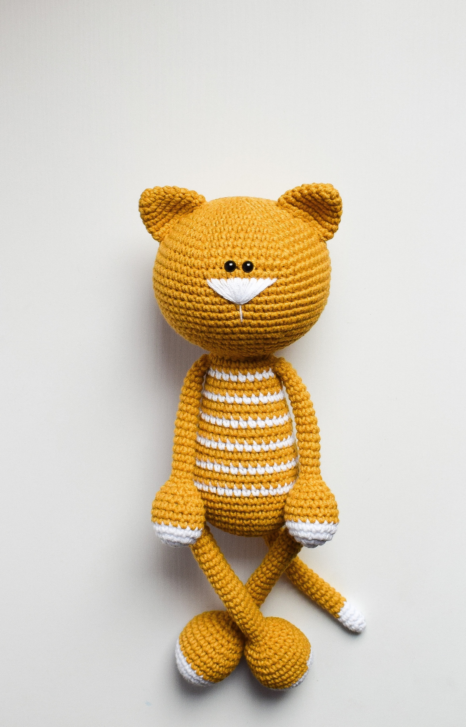 Crochet Cat With Long Legs Easy Pattern Amigurumi PDF Crochet Toy ...