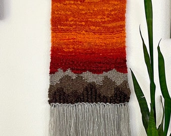 Branch Weaving, Ocean Wall Hanging, Textile Wall Hanging, Ocean Art ...