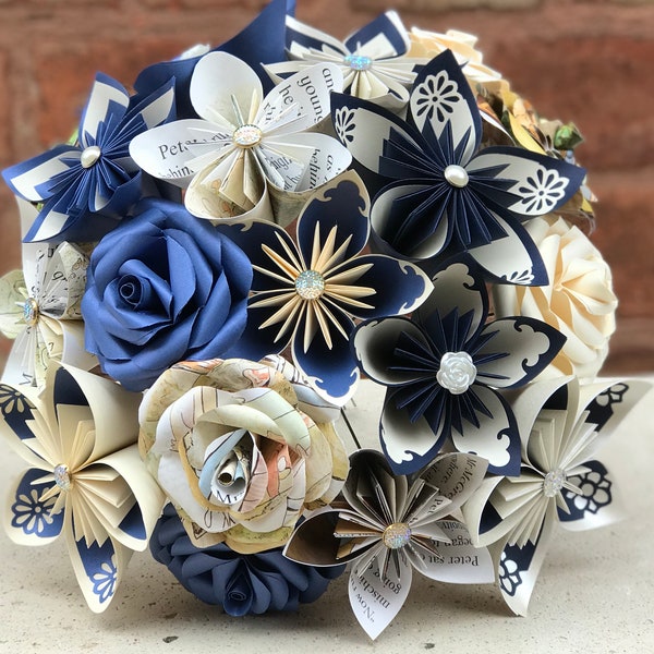 Paper Flower Bouquet - Etsy