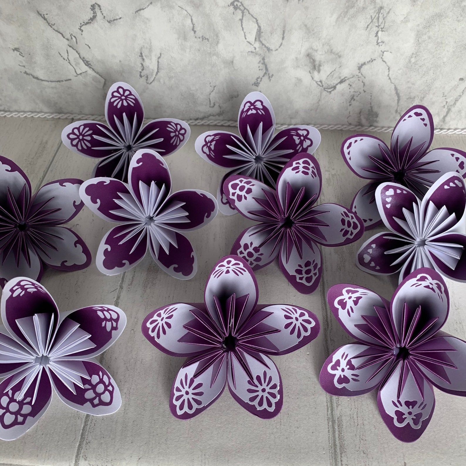 Book Page Flowers Paper Flowers Single Paper Kusudama - Etsy UK