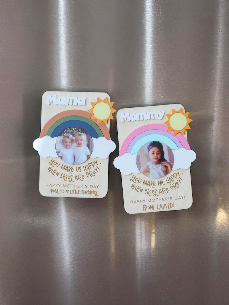 Mother’s Day Photo Magnet, Fridge Magnet, Custom Photo Magnet, Mother’s ...