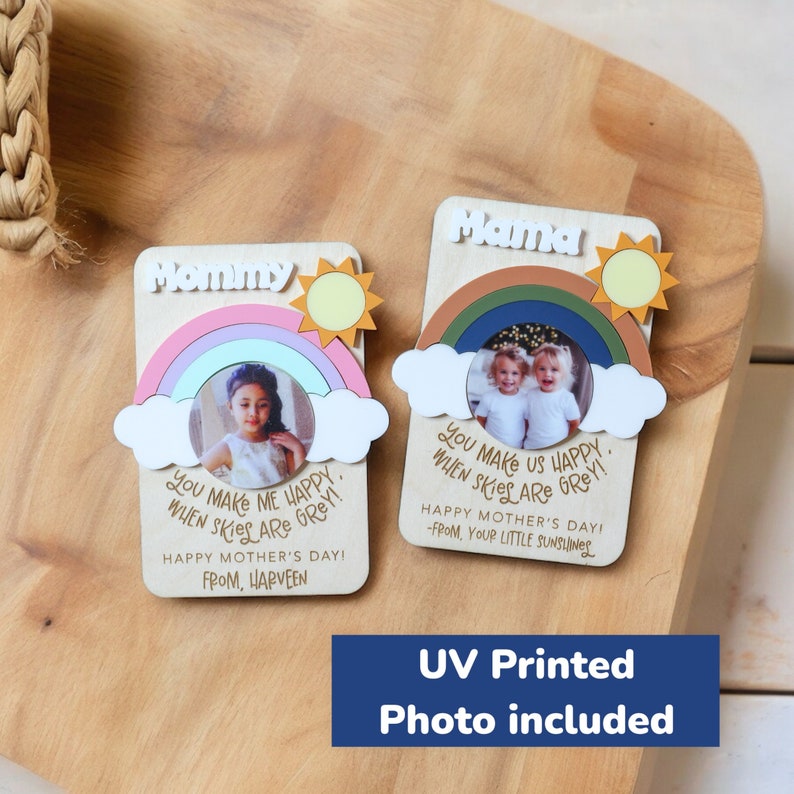 Mother’s Day Photo Magnet, Fridge Magnet, Custom Photo Magnet, Mother’s ...