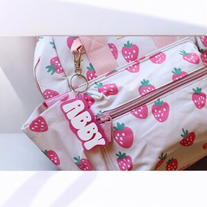 Personalized Kids Backpack Tag, Custom Bag Tag, Diaper Bag Tag, Custom ...