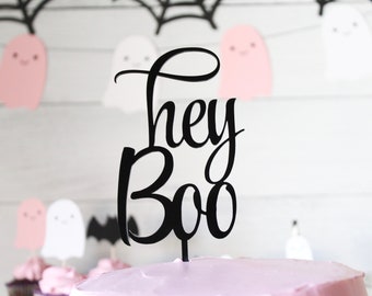 Boo Cake Topper - Etsy