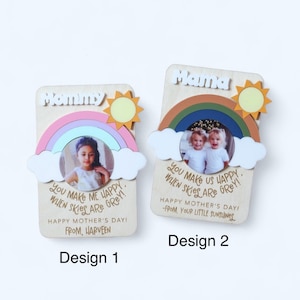 Mother’s Day Photo Magnet, Fridge Magnet, Custom Photo Magnet, Mother’s ...