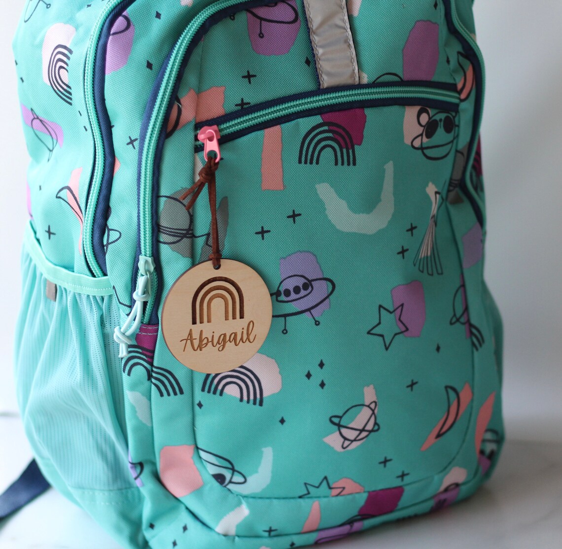 Personalized School Bag Tags backpack tag | Etsy