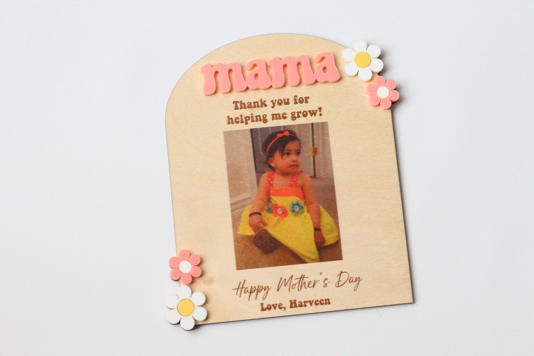 Mothers Day Picture Magnet, Mothers Day Gift, Fridge Magnet - Etsy