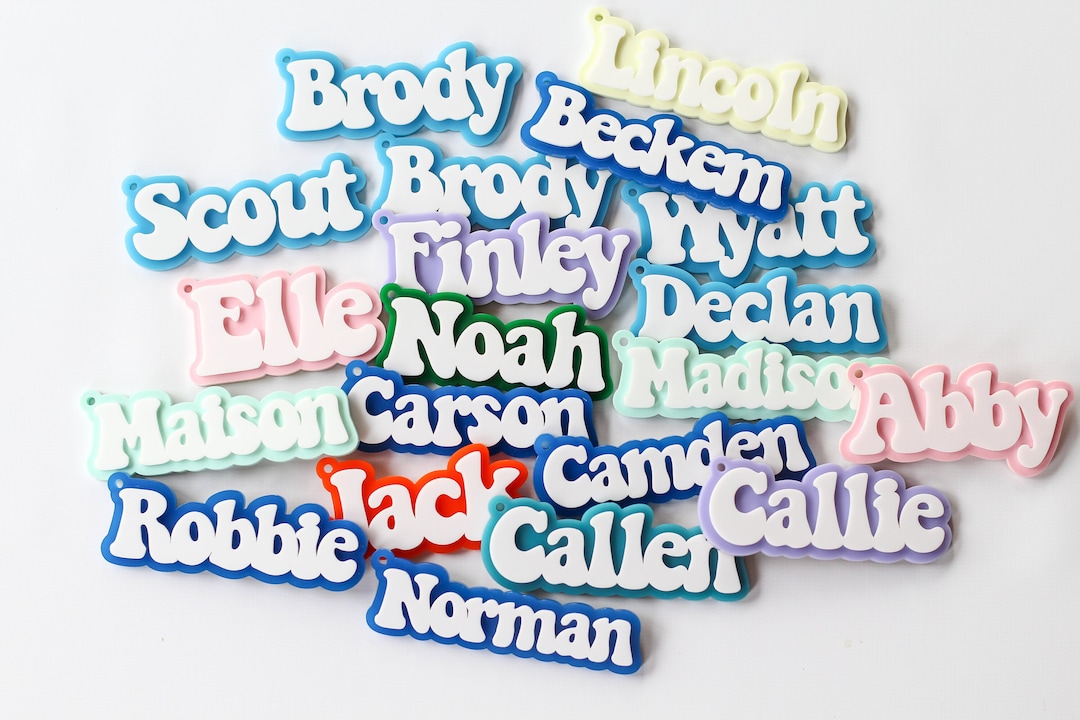 Personalized Backpack Tag, Kids Backpack Tag - Etsy