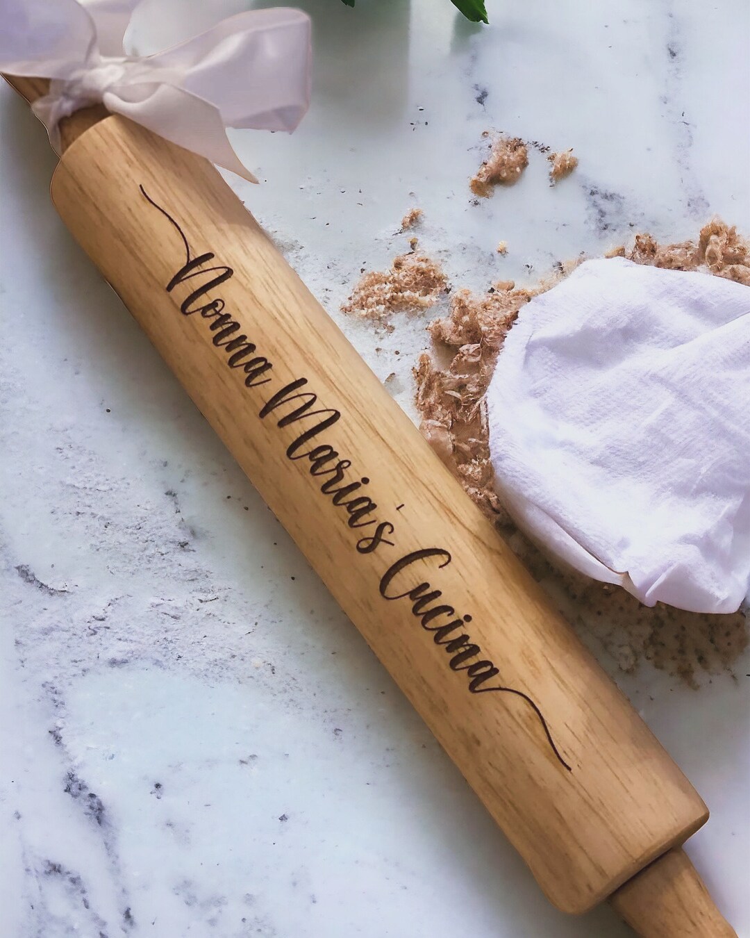 Engraved Custom Rolling Pin | Personalized Rolling Pin | Wedding Gift ...