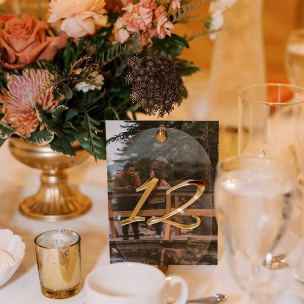 Custom Table Numbers - Etsy