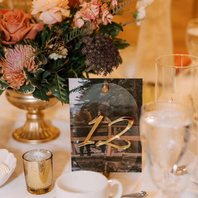 Custom Table Numbers - Etsy