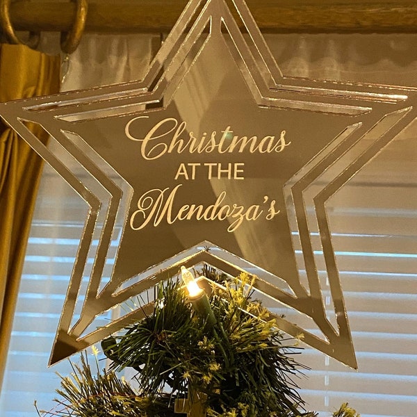 Christmas Tree Topper - Etsy