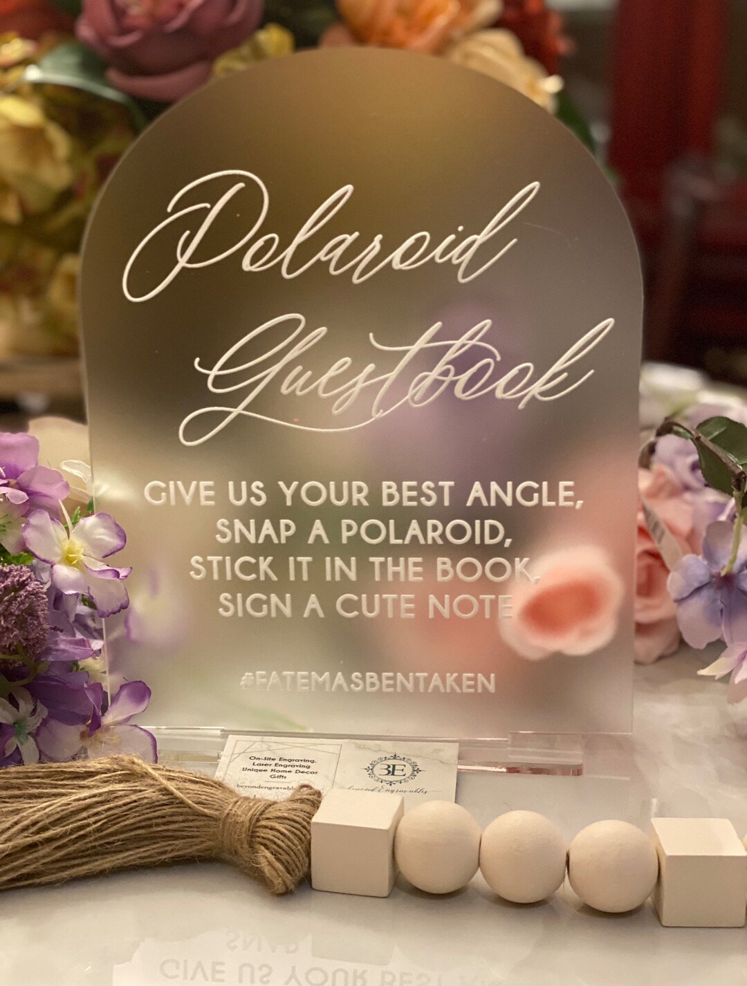 Polaroid Guestbook Sign, Wedding Sign, Guestbook Signage, Wedding Decor ...