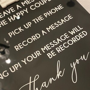 Audio Guestbook Sign - Telephone Guest Book Sign - Audio Guest Book ...