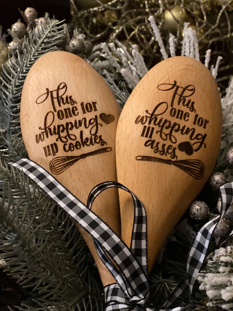 Custom Engraved Wooden Spoon: Personalized Baking Gift - Etsy