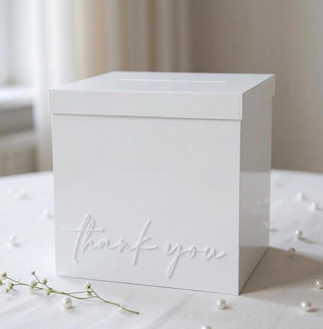 Envelope Box, Wedding Card Box, Custom Card Box, Busta Box, Acrylic ...