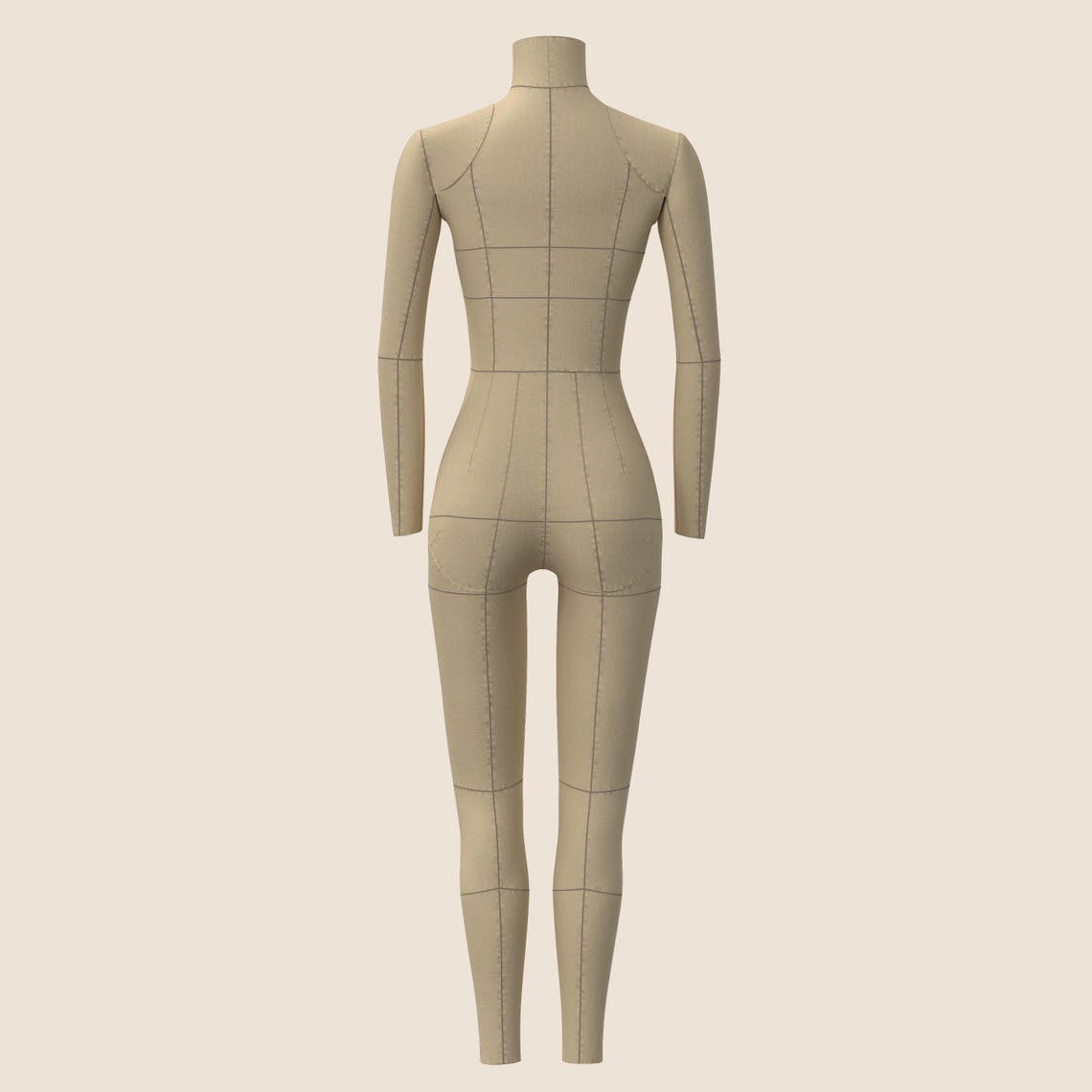Custom-fit Girls (ages 7-16) DIY Full-body Dress Form Sewing Pattern ...