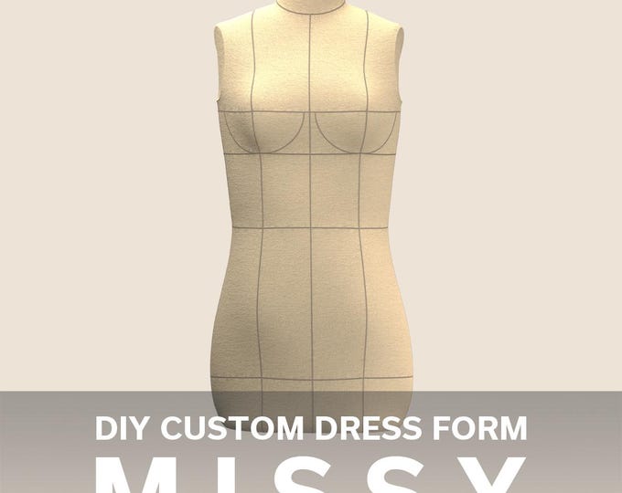 Sewing Pattern for Standard Dress Form Top Size 10 - Etsy Canada