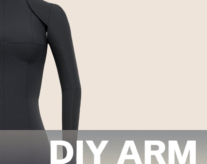 Custom Made-to-measure DIY ARM Form Mannequin Sewing Pattern PDF With ...