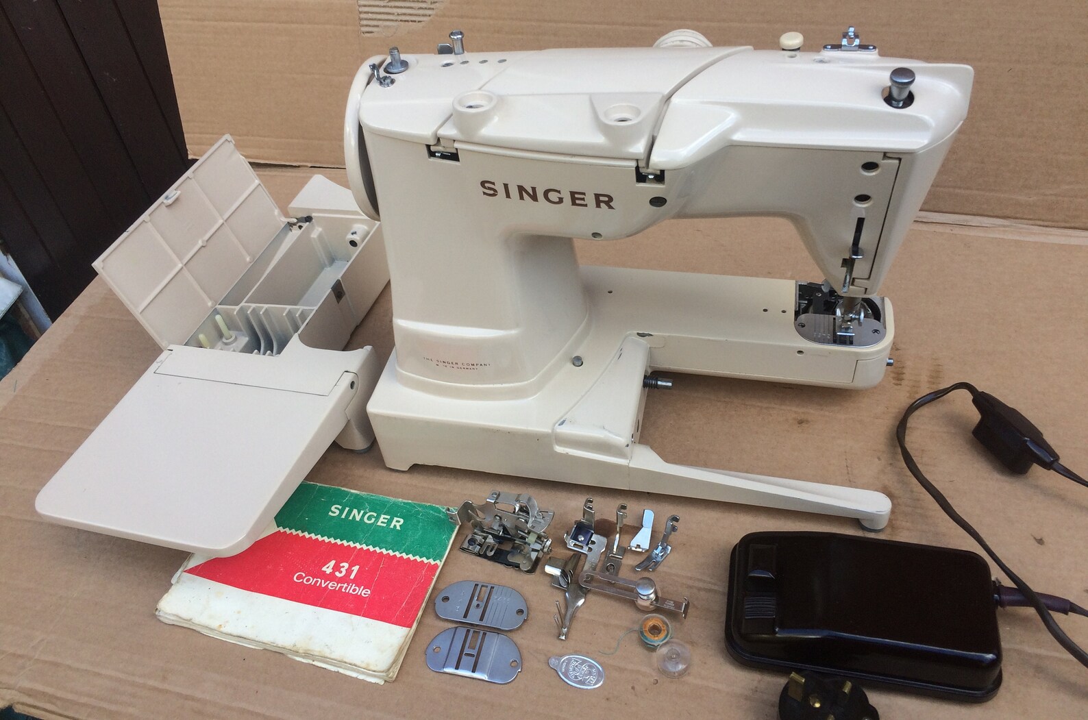 Singer 431G Slant o-matic Convertible Free Arm Freehand - Etsy Canada