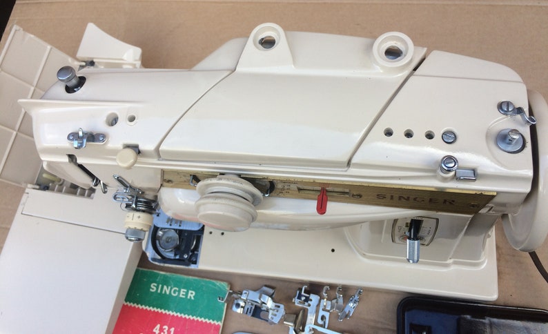 Singer 431G Slant o-matic Convertible Free Arm Freehand - Etsy Canada