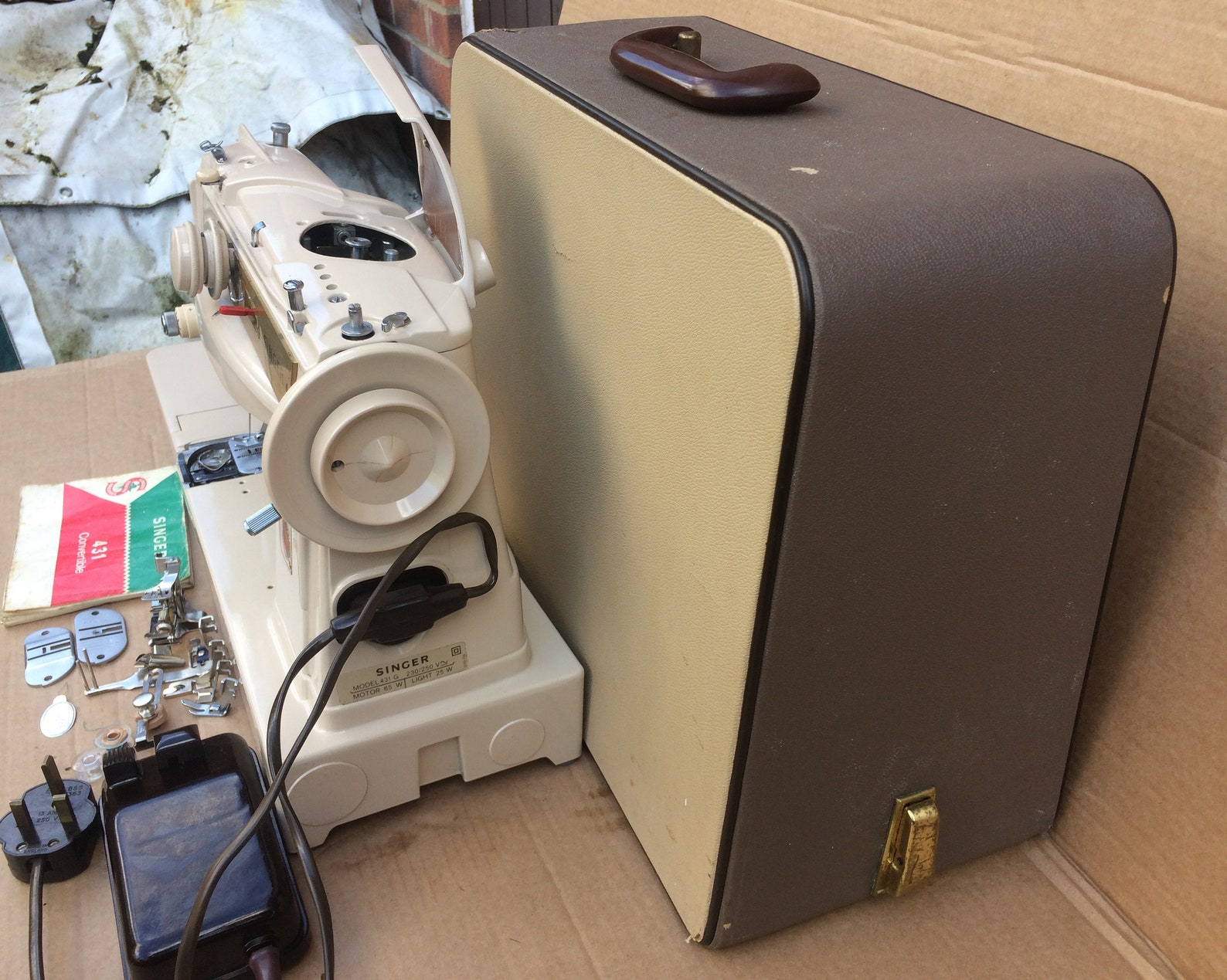 Singer 431G Slant o-matic Convertible Free Arm Freehand - Etsy Canada