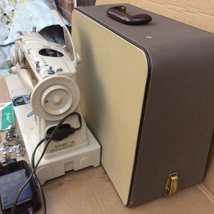 Singer 431G Slant o-matic Convertible Free Arm Freehand Embroidery ...