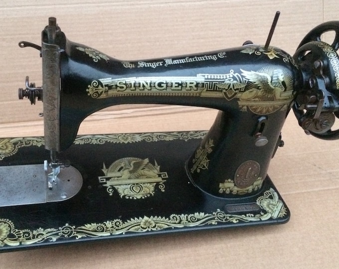 Singer Sphinx 15 15K Treadle Vintage Sewing Machine Head - Etsy
