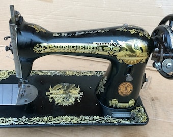 Singer Sphinx 15 15K Treadle Vintage Sewing Machine Head - Etsy