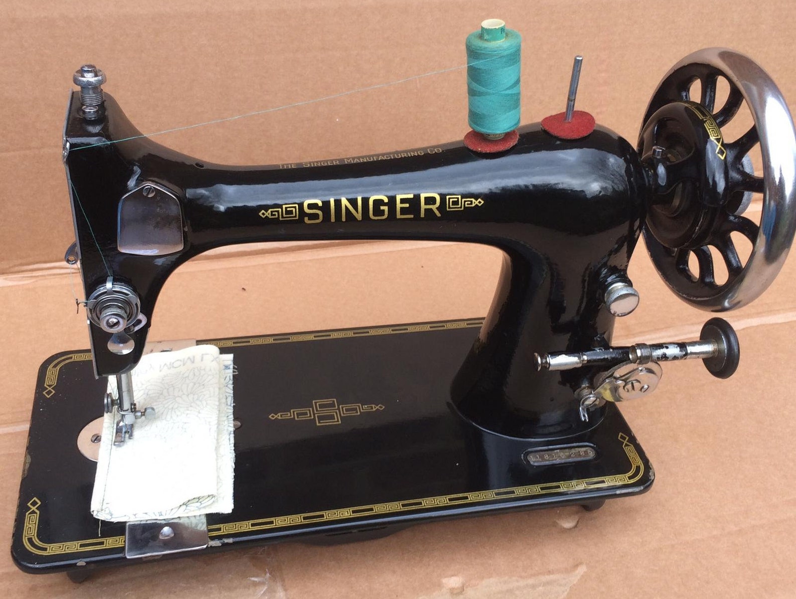Singer 27K Antique Sewing Machine Vintage Mother's Gift - Etsy UK