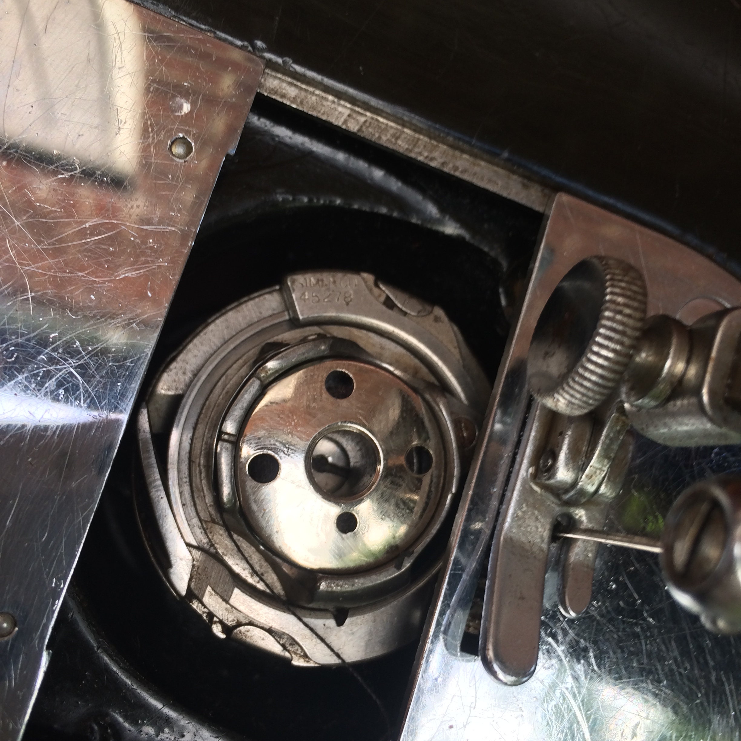 Vintage Singer 201 201K4 Centennial Electric knee control | Etsy