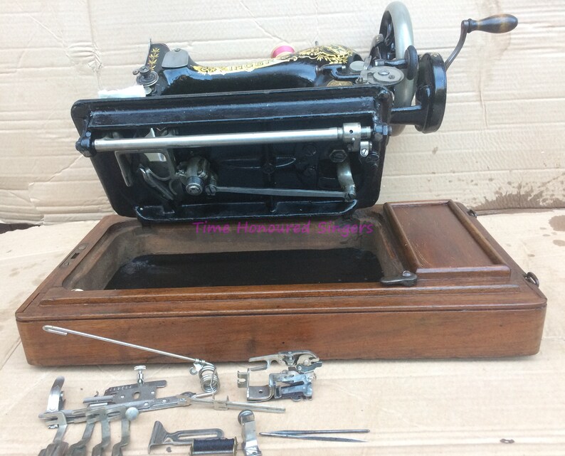Singer 28 28K Hand Crank Vintage Sewing Machine C1903 - Etsy UK