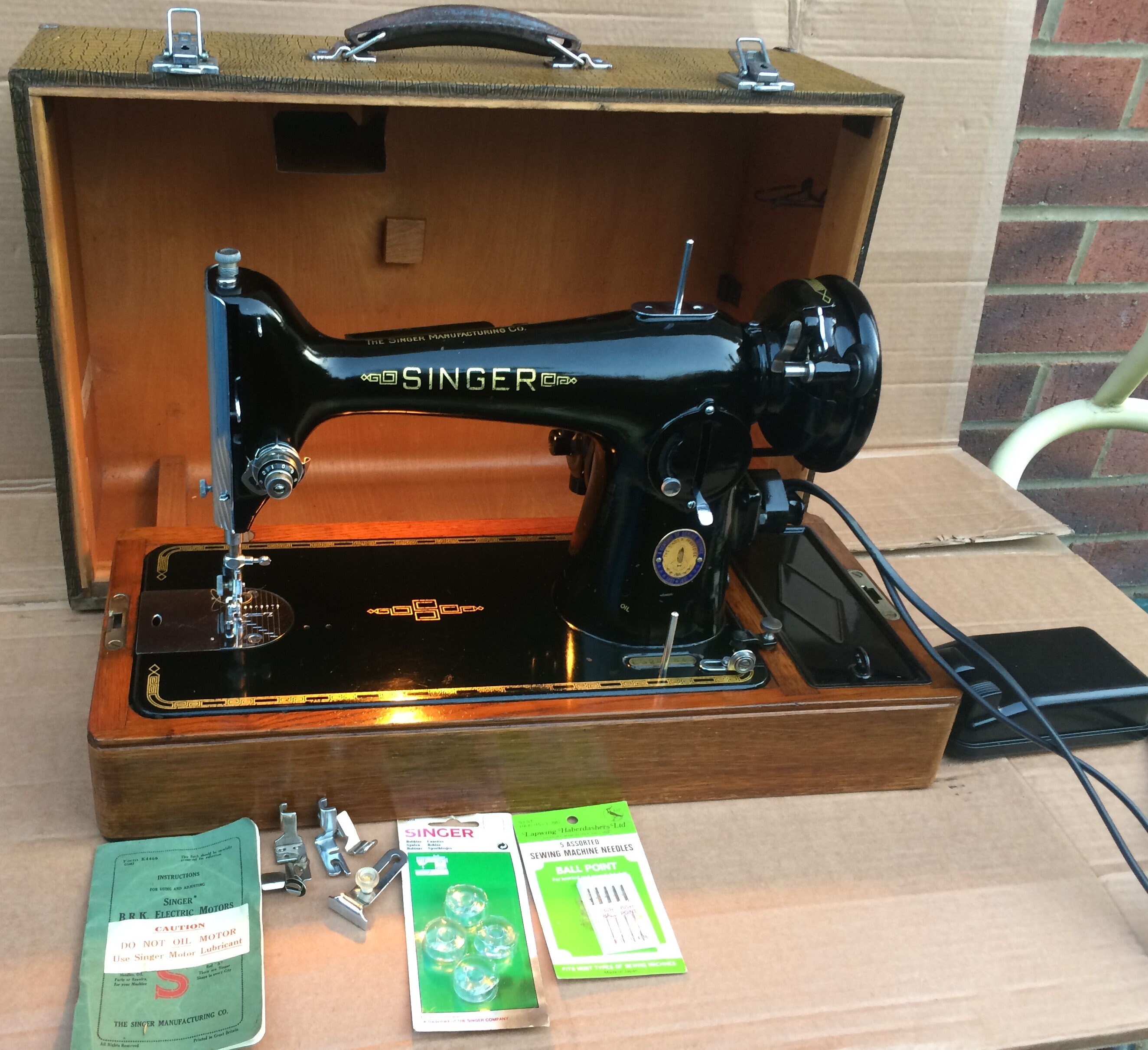 Vintage Singer 201 201K4 Centennial Electric Sewing machine | Etsy