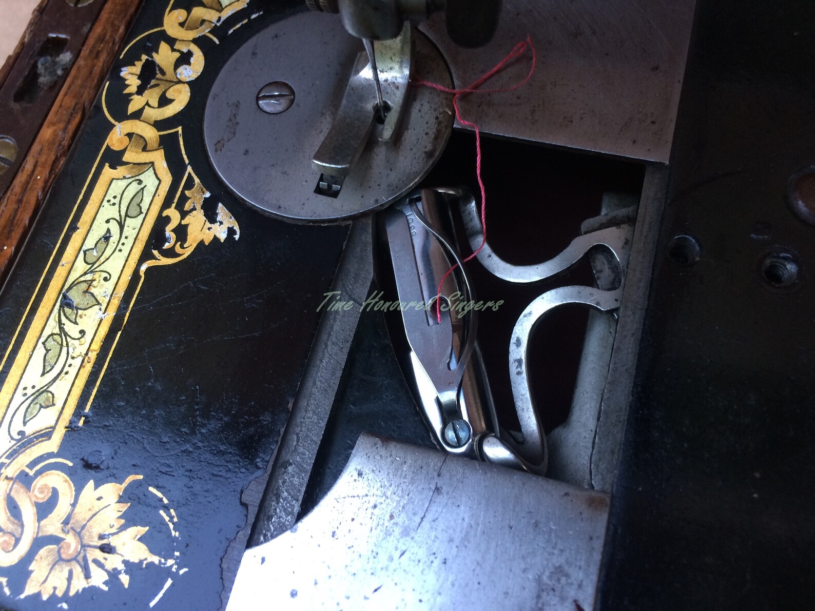 Vintage Singer 28 28K Hand Crank Sewing Machine - Etsy