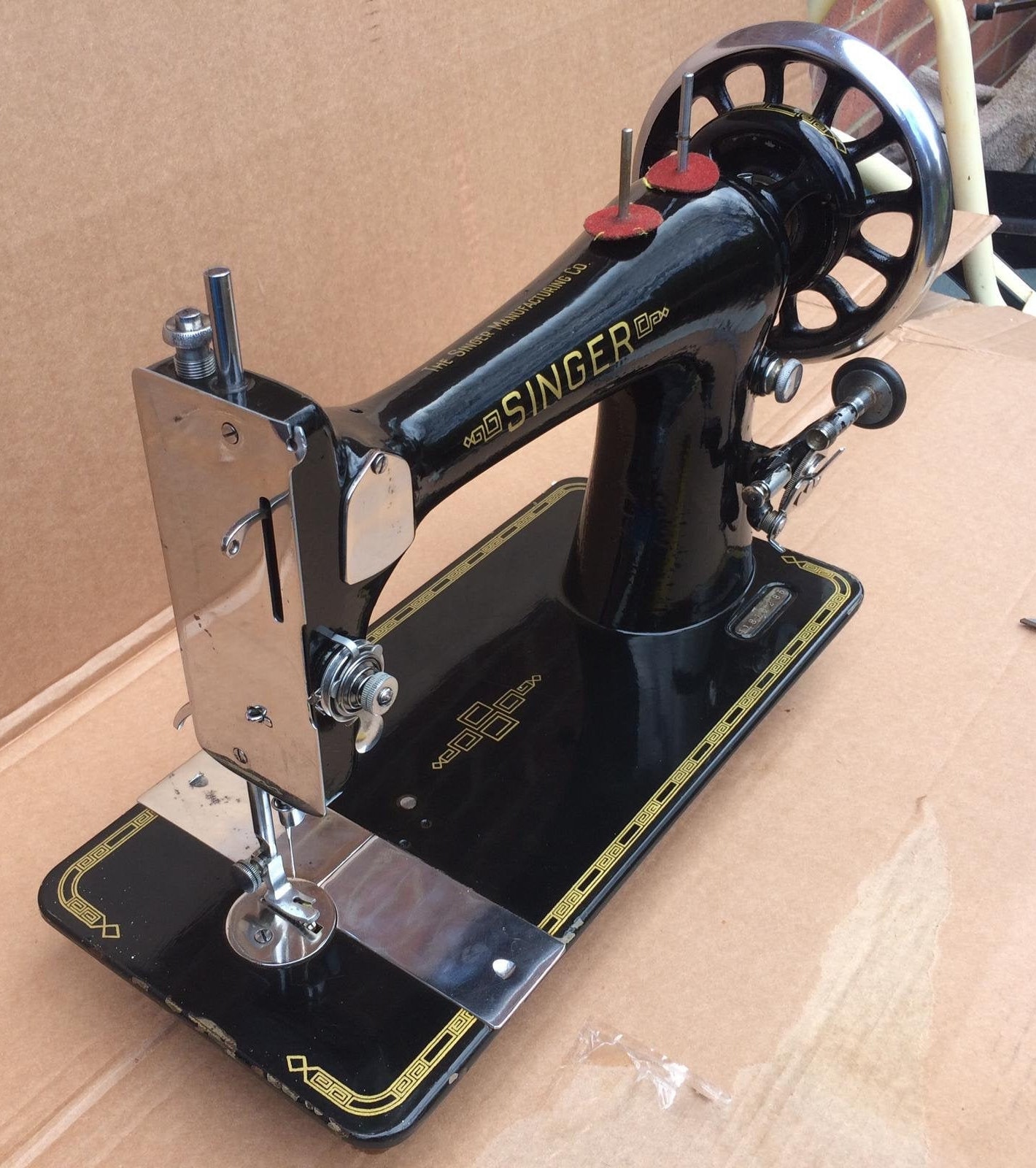 Singer 27K Antique Sewing Machine Vintage Mother's Gift - Etsy UK