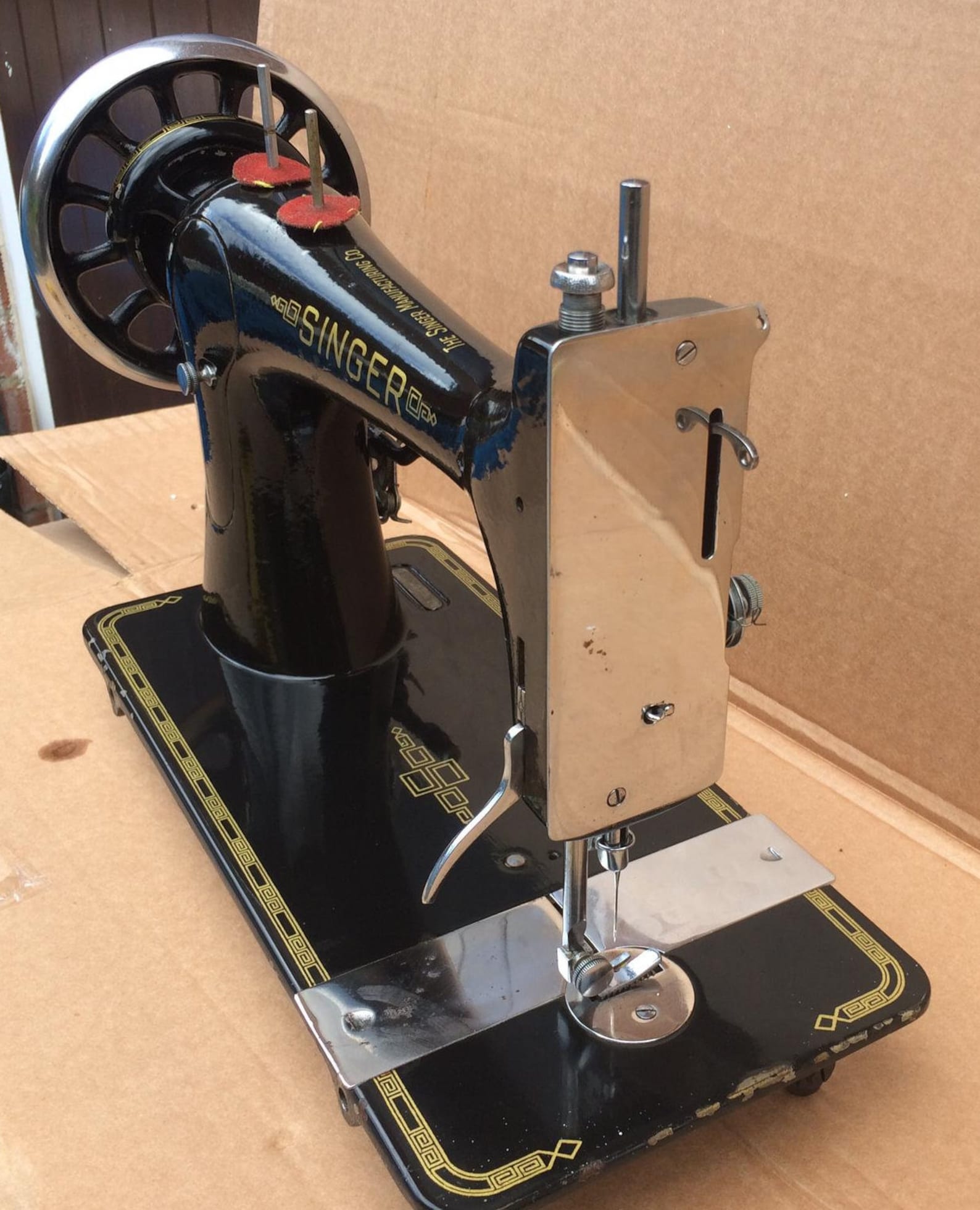 Singer 27K Antique Sewing Machine Vintage Mother's Gift - Etsy UK