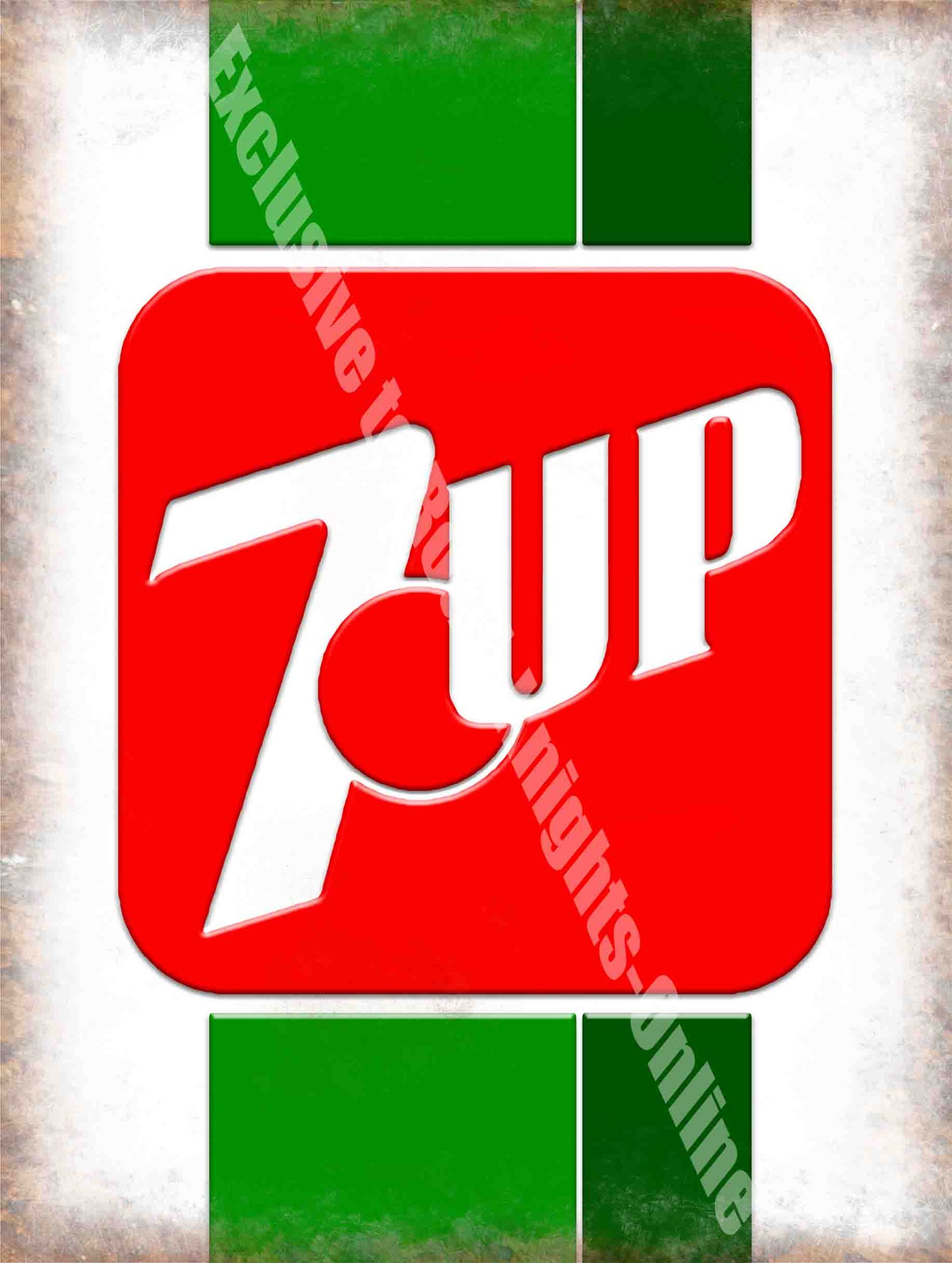 7up Lemonade Lime 60s 70s Retro Soft Drink Cafe Diner Shop - Etsy