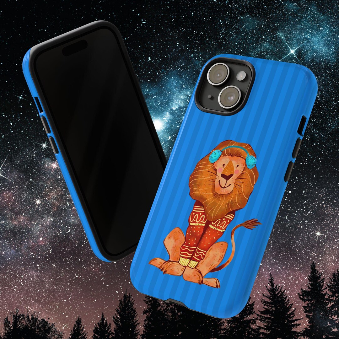 IPhone Case: Zodiac Leo the Lion - Etsy UK